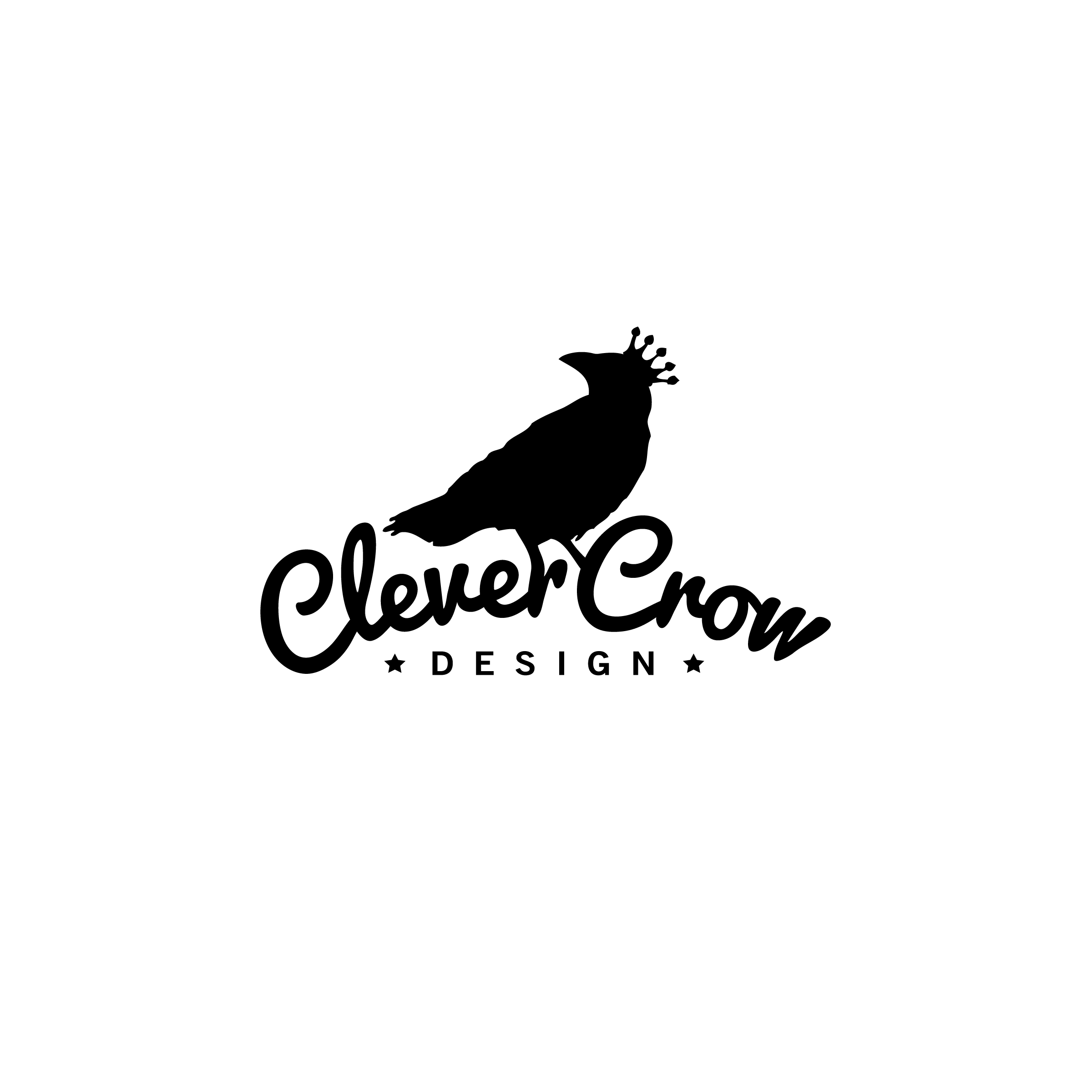 Clever Crow Design Logo